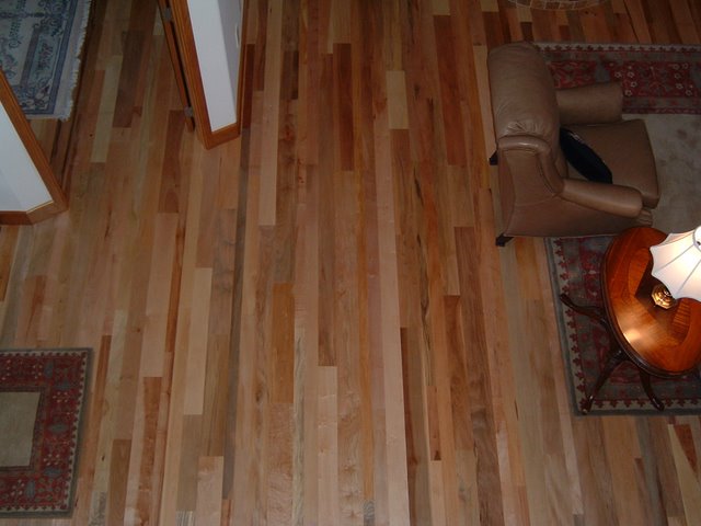 Unique mixed hardwood wood floor | Ozark Hardwood Flooring
